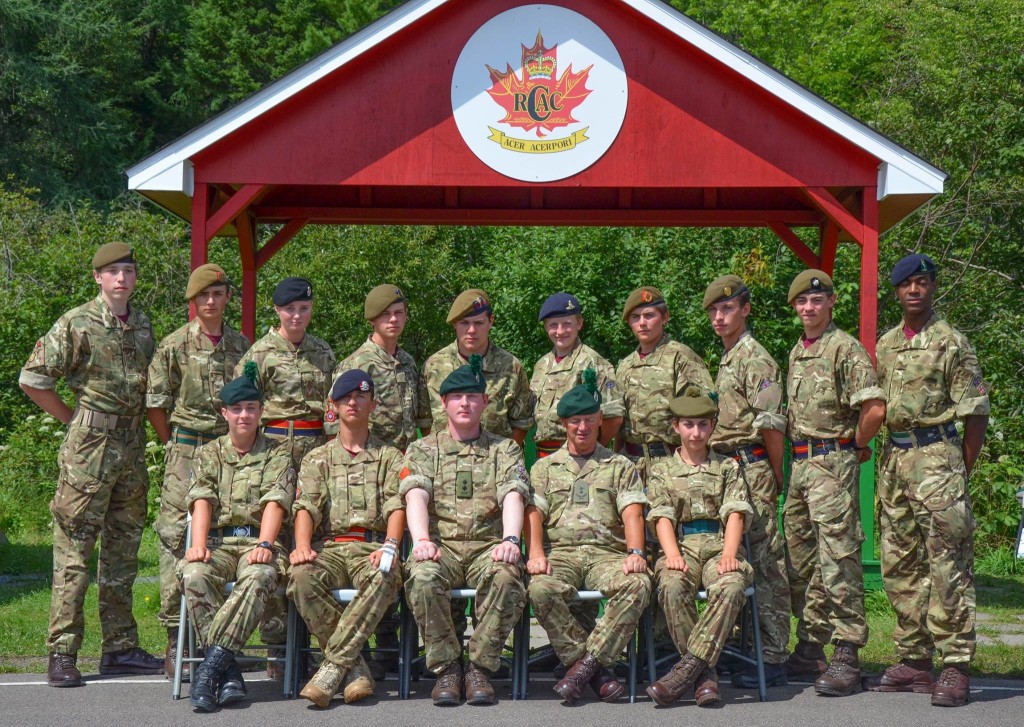 Cadets' Canadian adventure - Highland Reserve Forces & Cadets Association