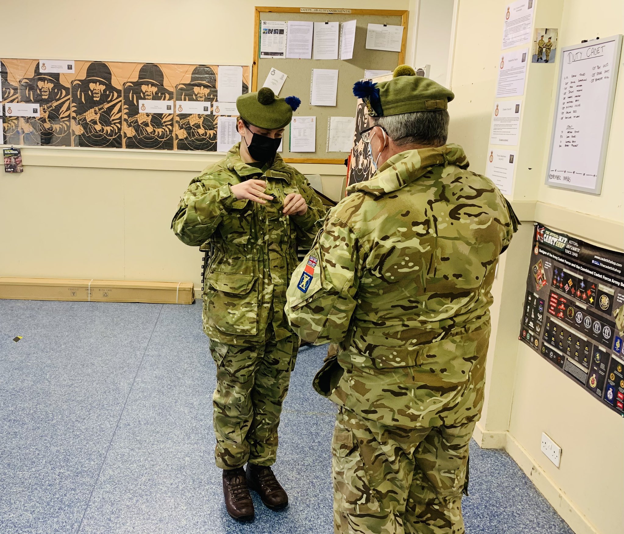 Volunteer Lani earns her stripes - Highland Reserve Forces & Cadets ...