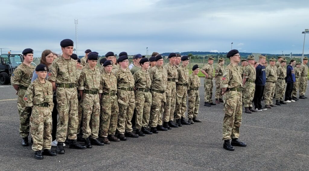 Orkney and Shetland cadets at camp - Highland Reserve Forces & Cadets ...
