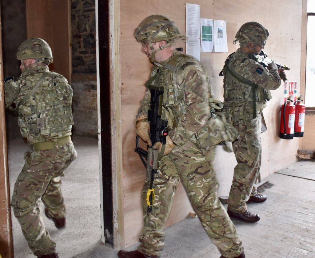 RAF Regiment Reserves in action - Highland Reserve Forces’ and Cadets ...