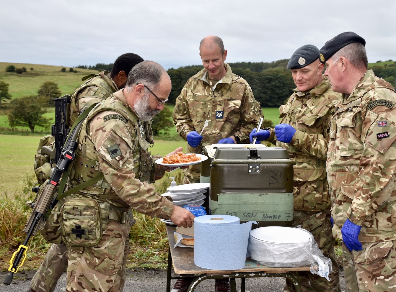 RAF Regiment Reserves in action - Highland Reserve Forces’ and Cadets ...